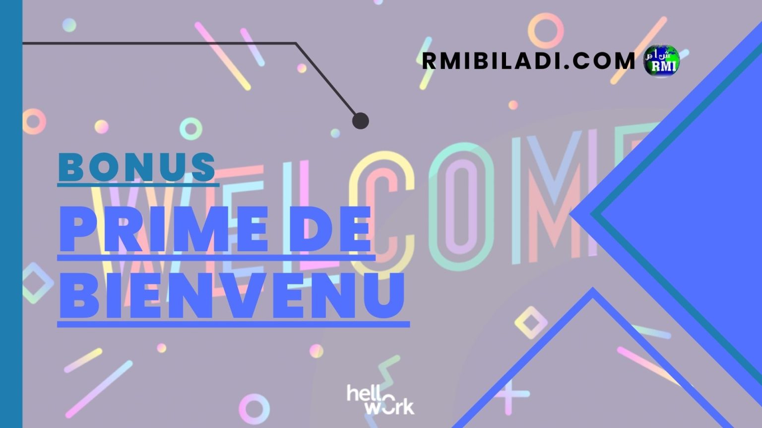 Prime de bienvenue